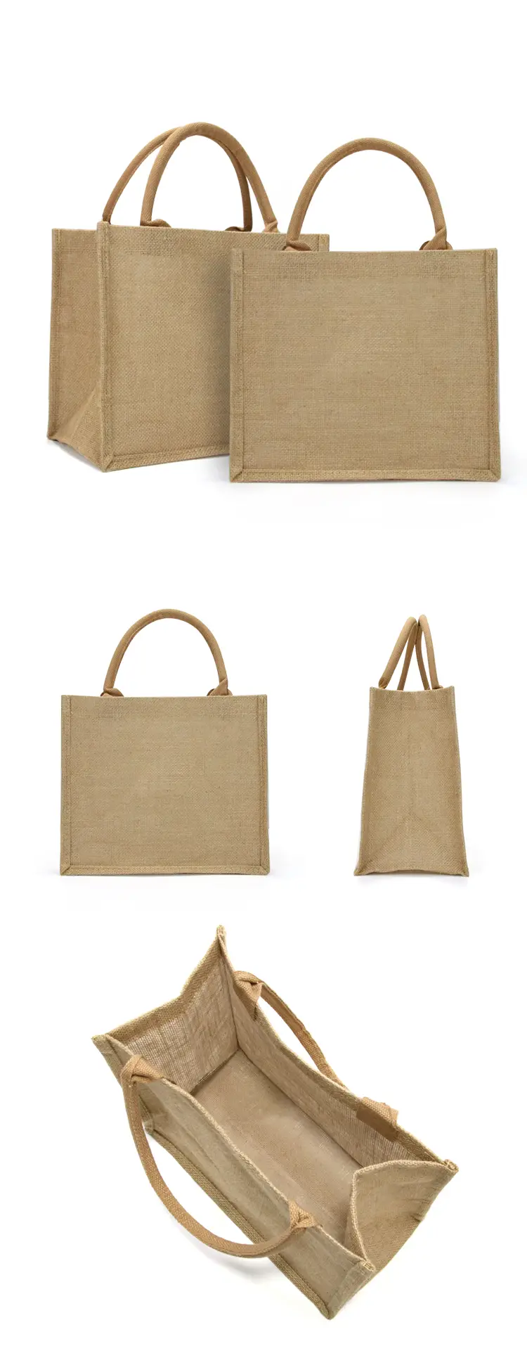 Eco-Friendly Hemp Fiber Tote Bag for Everyday Use