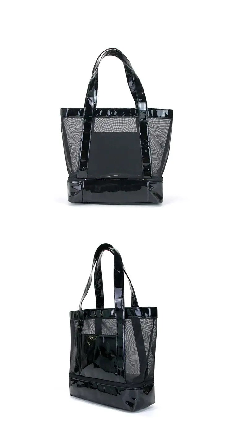 Versatile PVC Tote Bag with Spacious Design